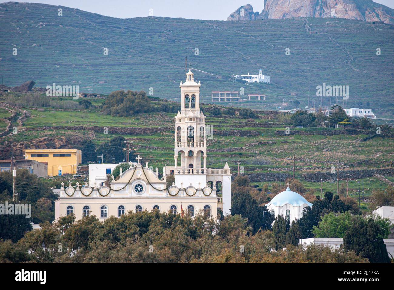 Tinos greece cathedral hi-res stock photography and images - Alamy