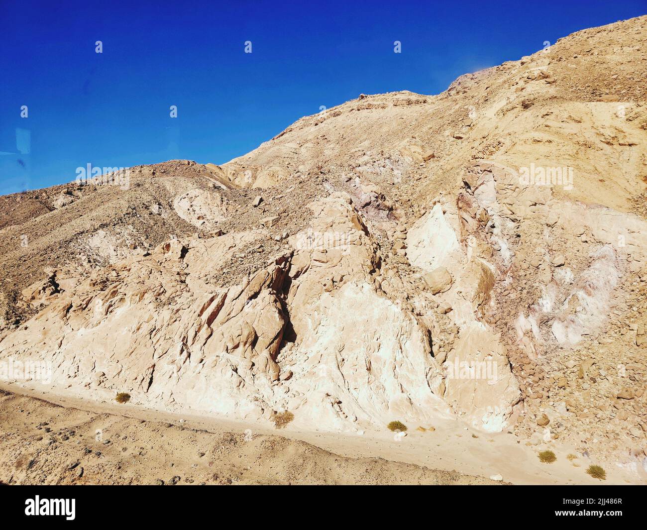 Desert and hills rocky sandy road , the Mountains in Dahab, Red Sea ...