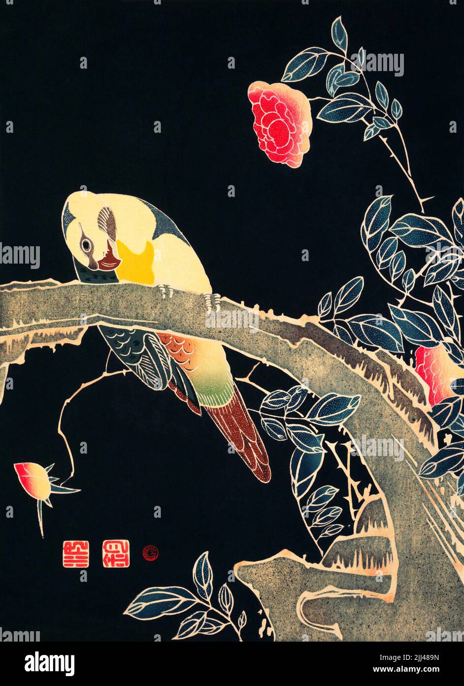 Original by ito jakuchu hi-res stock photography and images - Alamy