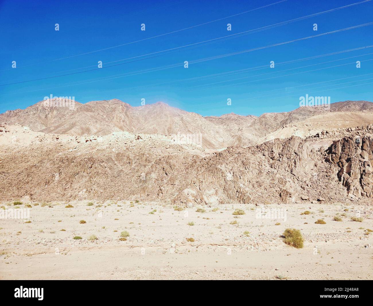 Desert and hills rocky sandy road , the Mountains in Dahab, Red Sea ...