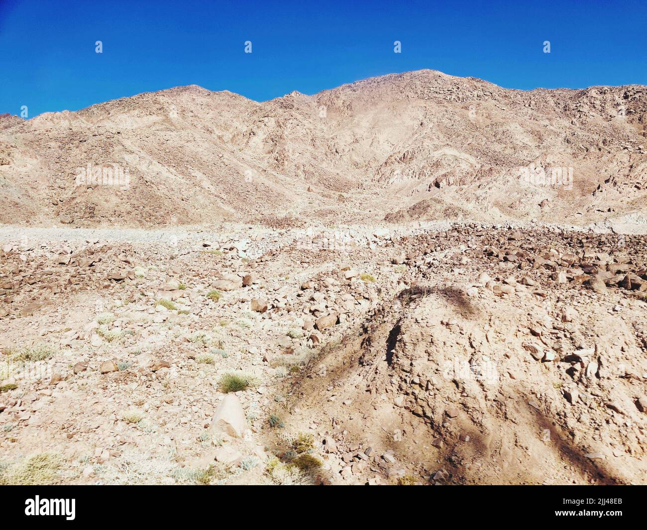 Desert and hills rocky sandy road , the Mountains in Dahab, Red Sea ...