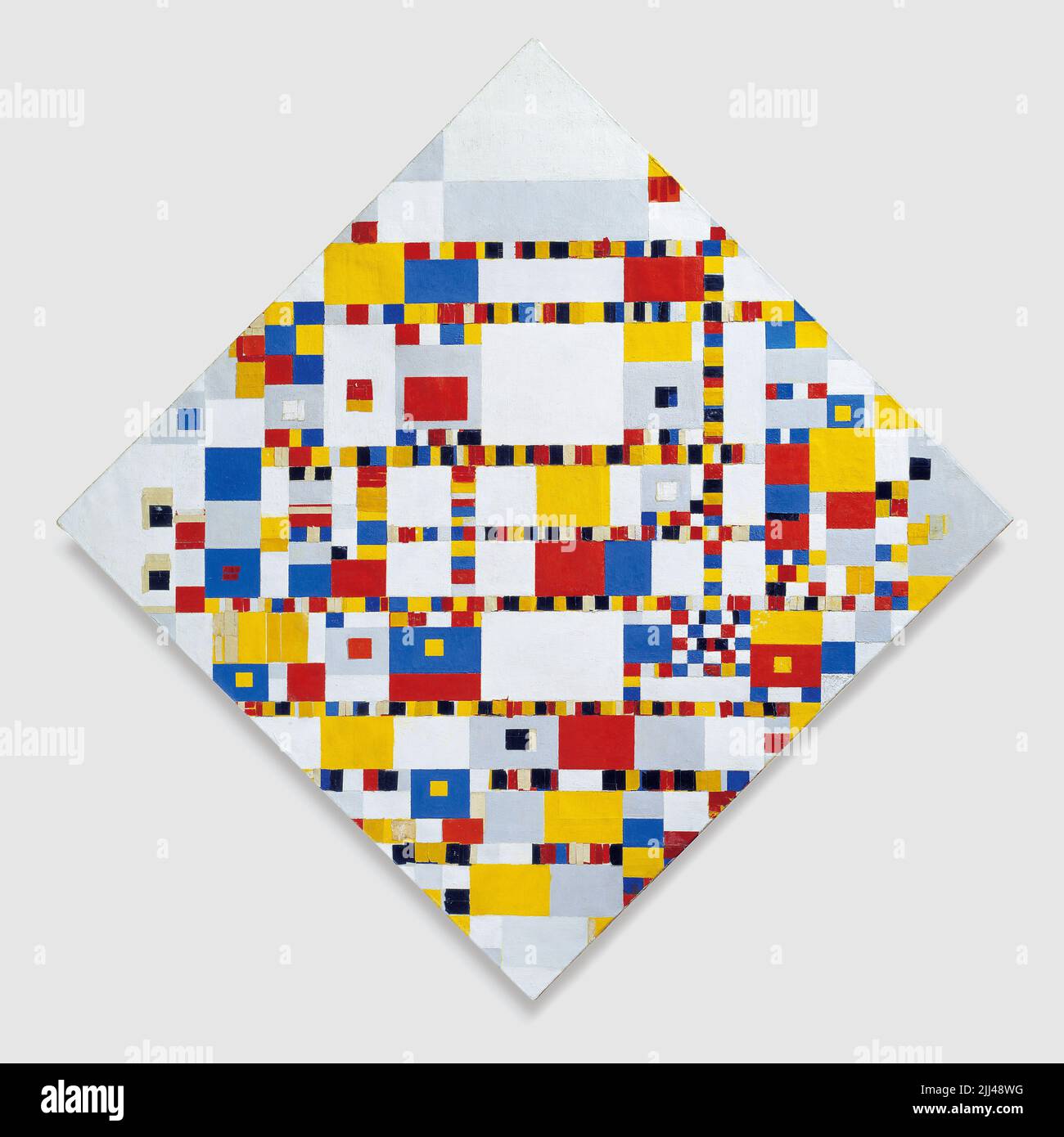 Piet mondrian's painting hi-res stock photography and images - Alamy