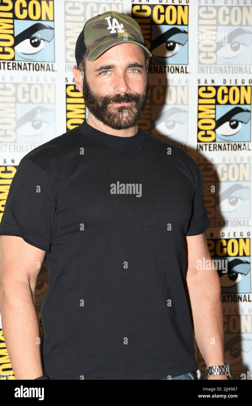 Brian Bloom arrival at the Warner Brothers photocall for 'Green Lantern ...