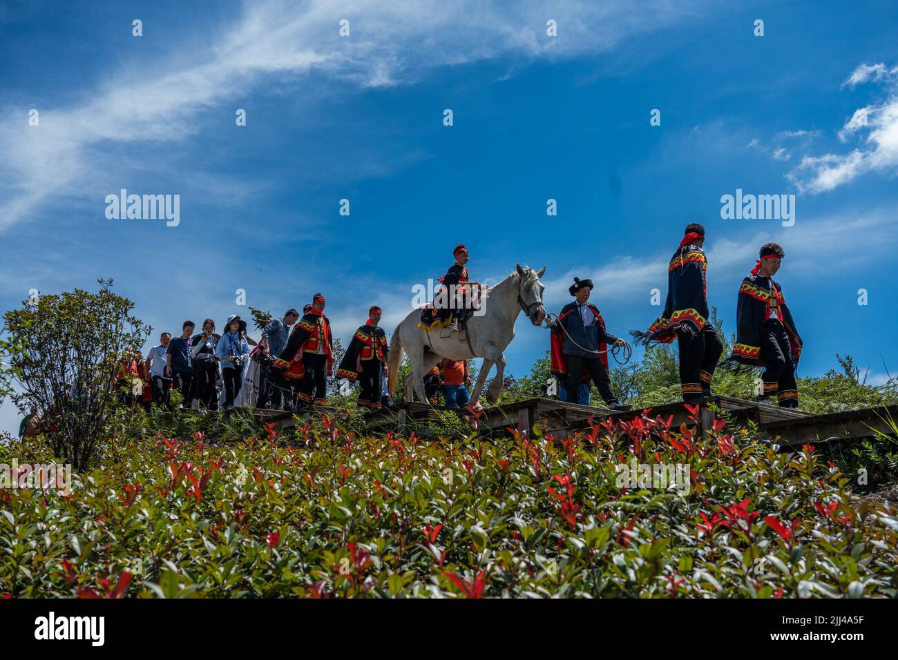Bijie, China. 22nd July, 2022. BIJIE, CHINA - JULY 22, 2022 - People of ...