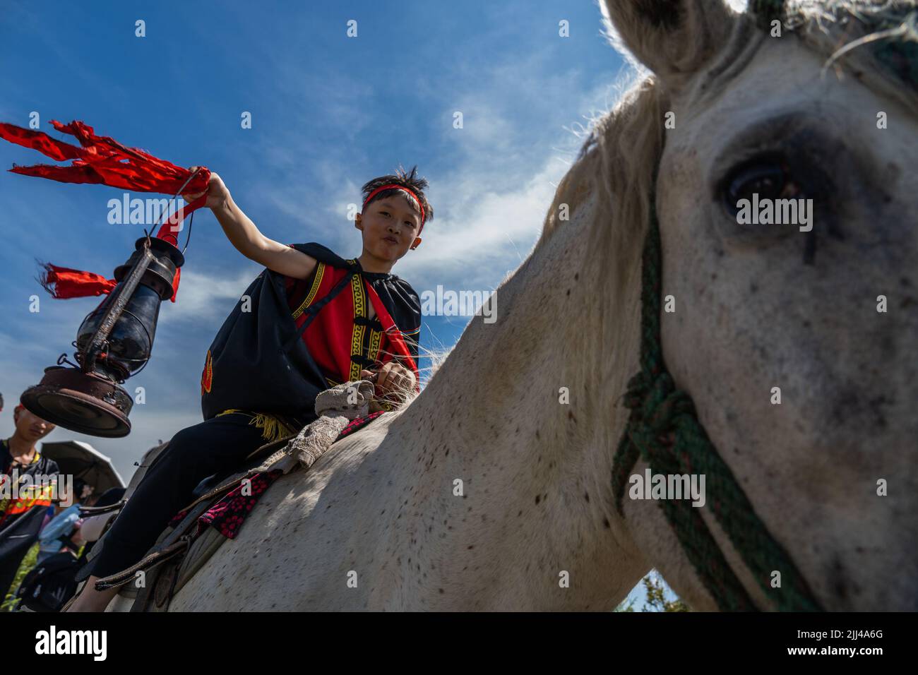 Bijie, China. 22nd July, 2022. BIJIE, CHINA - JULY 22, 2022 - People of ...