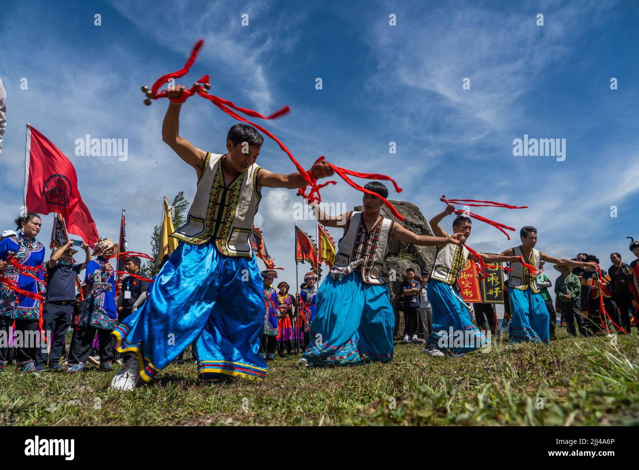 Bijie, China. 22nd July, 2022. BIJIE, CHINA - JULY 22, 2022 - People of ...