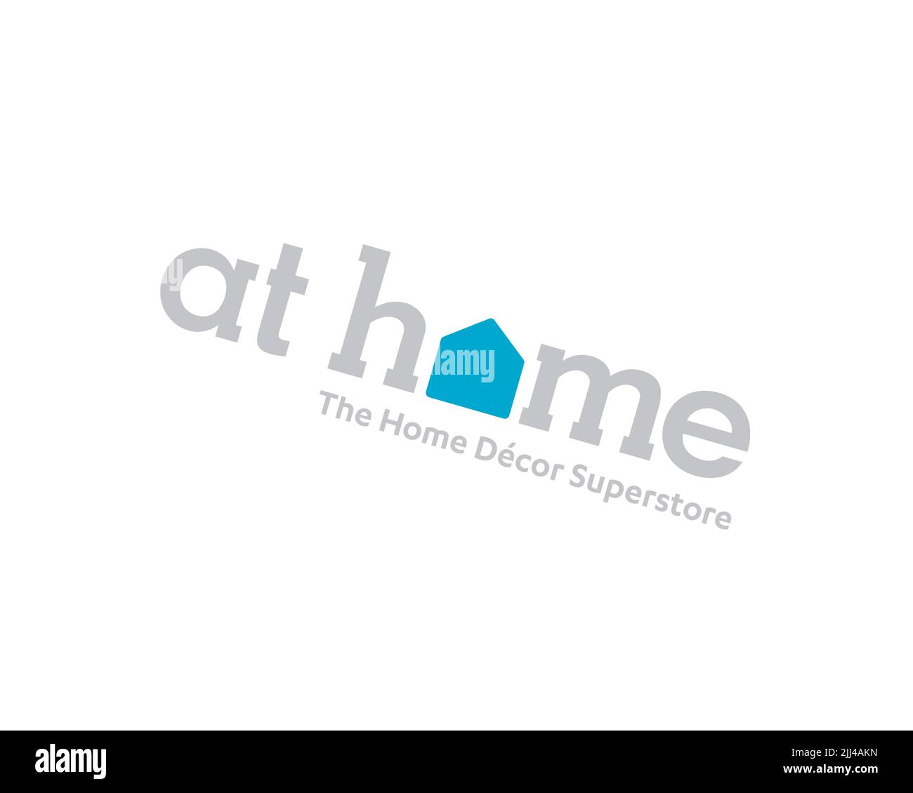At Home store, rotated logo, white background B Stock Photo - Alamy