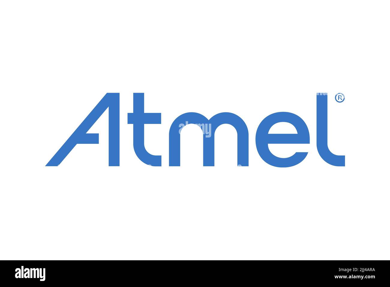 Atmel, Logo, White background Stock Photo - Alamy