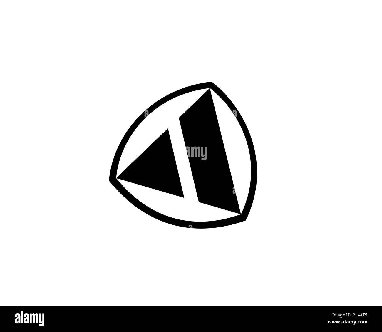 Autobianchi, rotated logo, white background B Stock Photo - Alamy