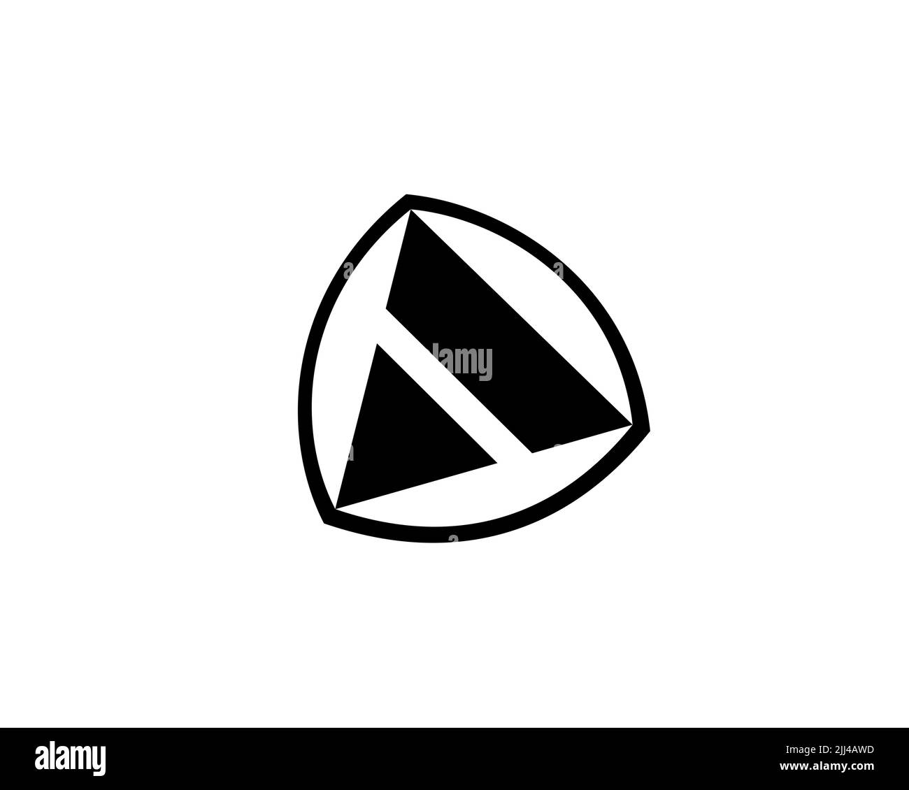 Autobianchi, rotated logo, white background Stock Photo - Alamy