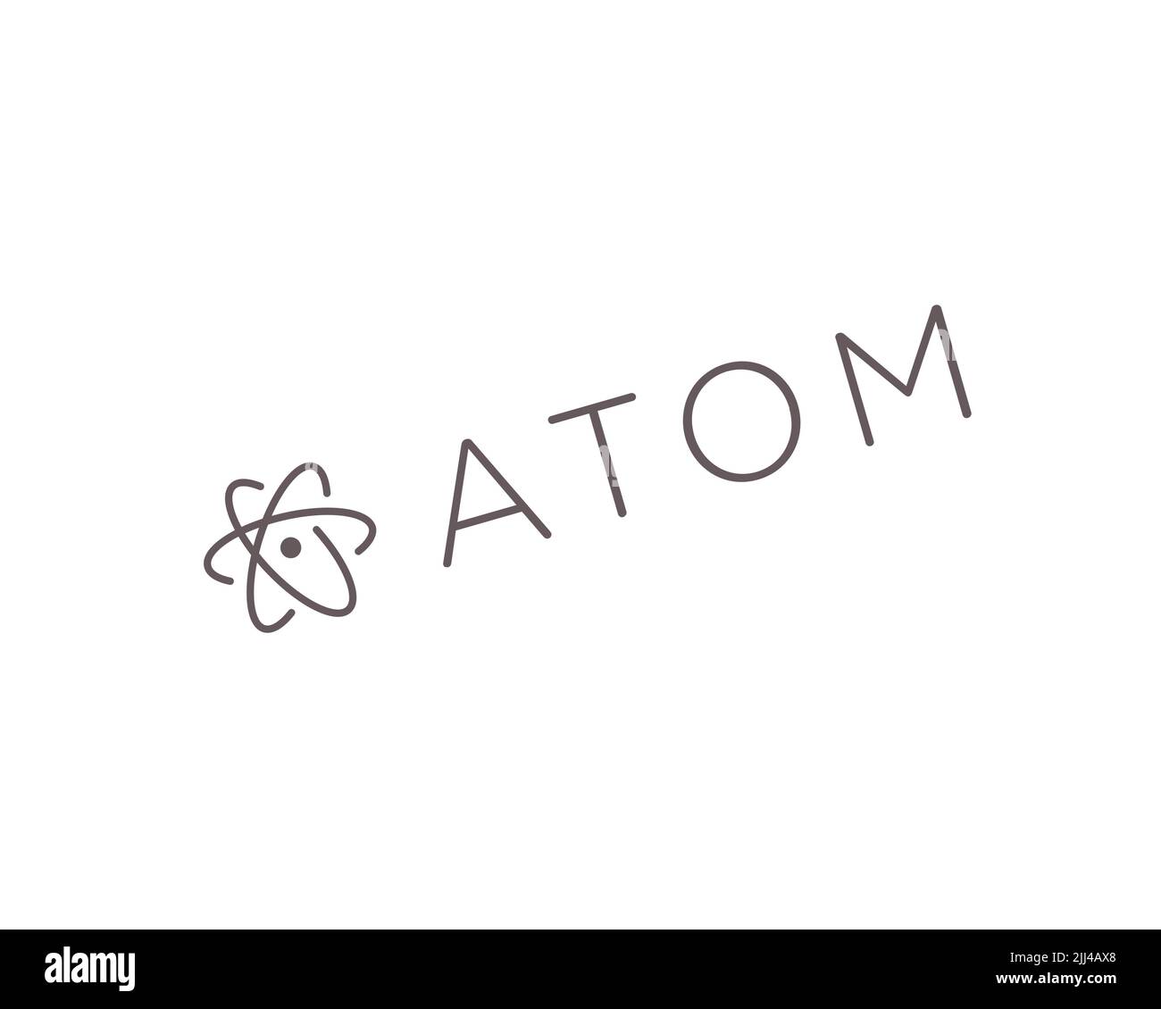 Atom text editor, rotated logo, white background Stock Photo - Alamy Atom text editor, rotated logo, white background Stock Photo - Alamy