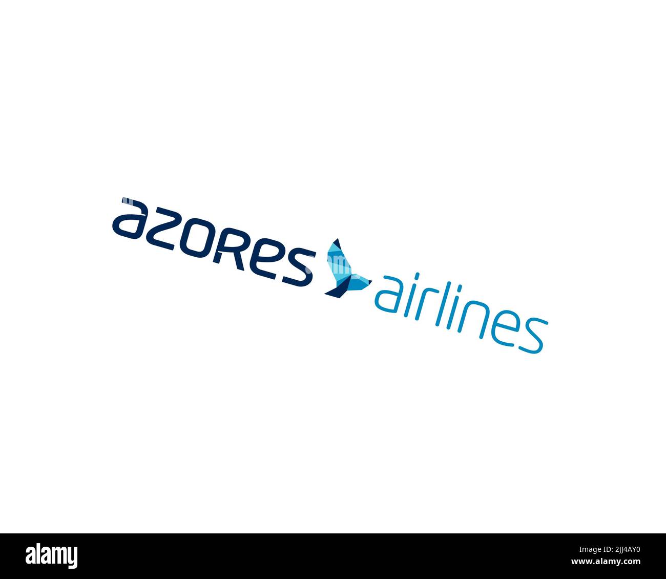 Azores Airline, rotated logo, white background B Stock Photo - Alamy