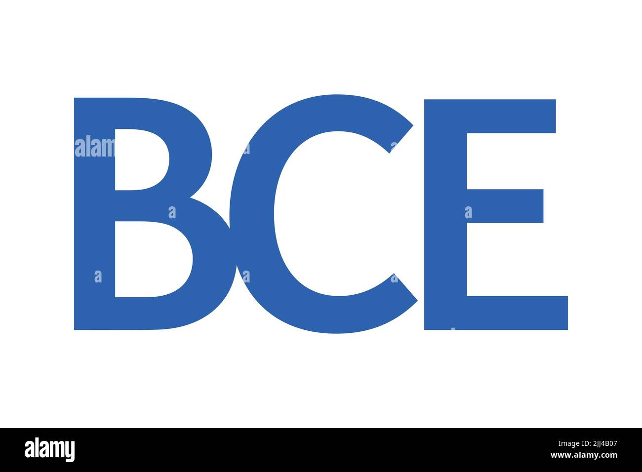 BCE Inc. logo, white background Stock Photo - Alamy