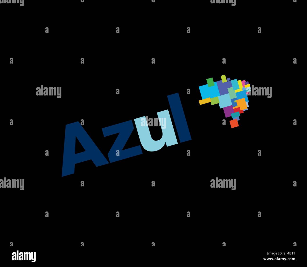 Logo azul hi-res stock photography and images - Alamy