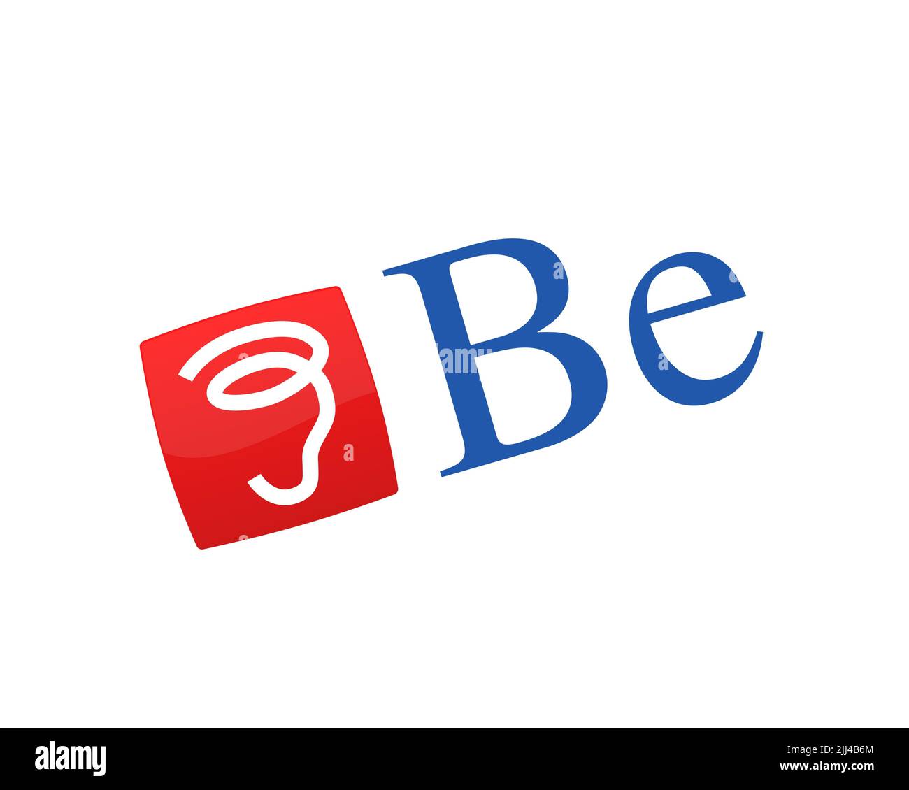 Be Inc. rotated logo, white background Stock Photo - Alamy