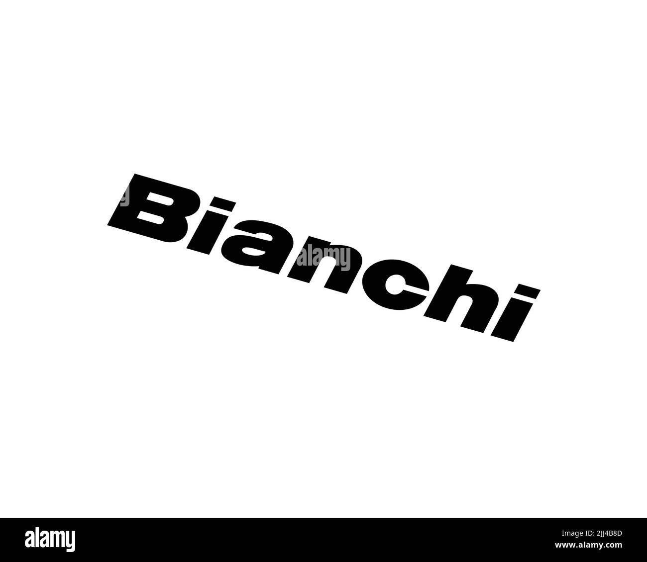 Bianchi company, rotated logo, white background B Stock Photo - Alamy