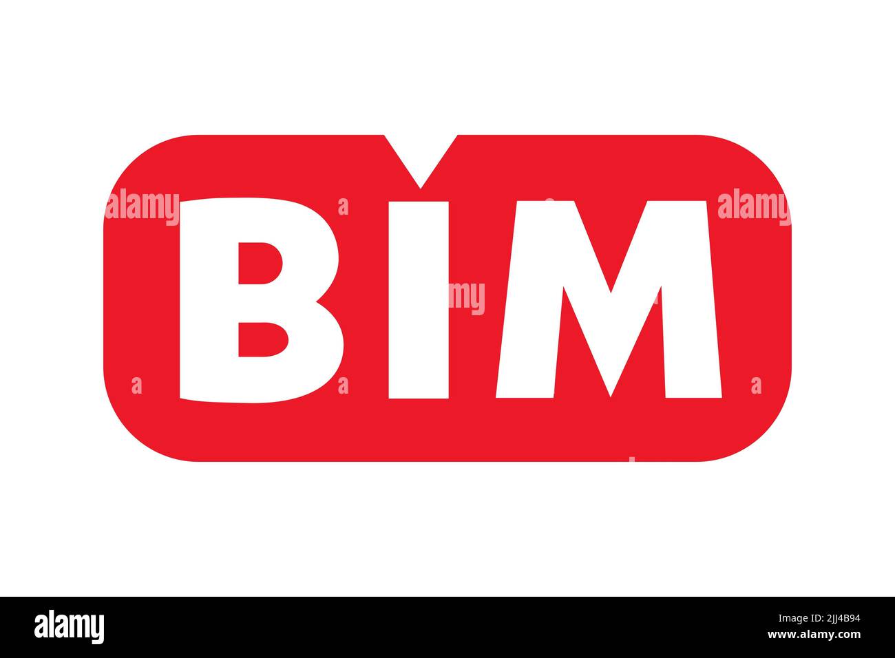 Bim company, Logo, White background Stock Photo - Alamy