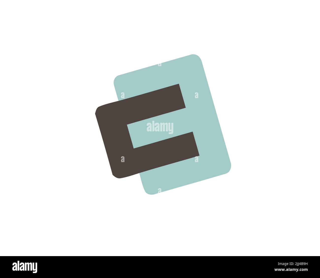 BgC3, rotated logo, white background Stock Photo - Alamy