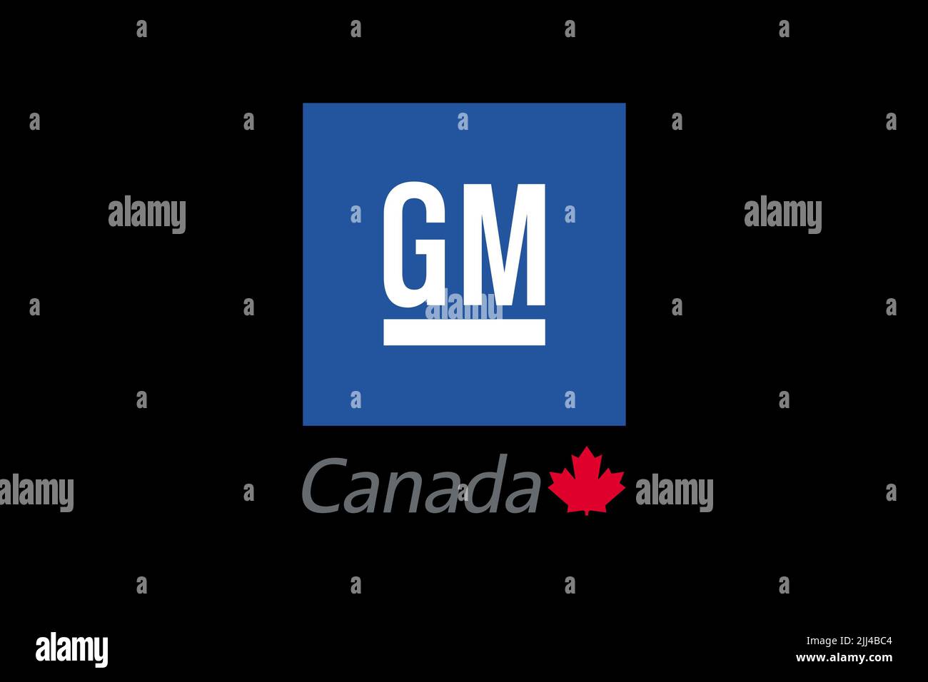 General motors logo canada hi-res stock photography and images - Alamy