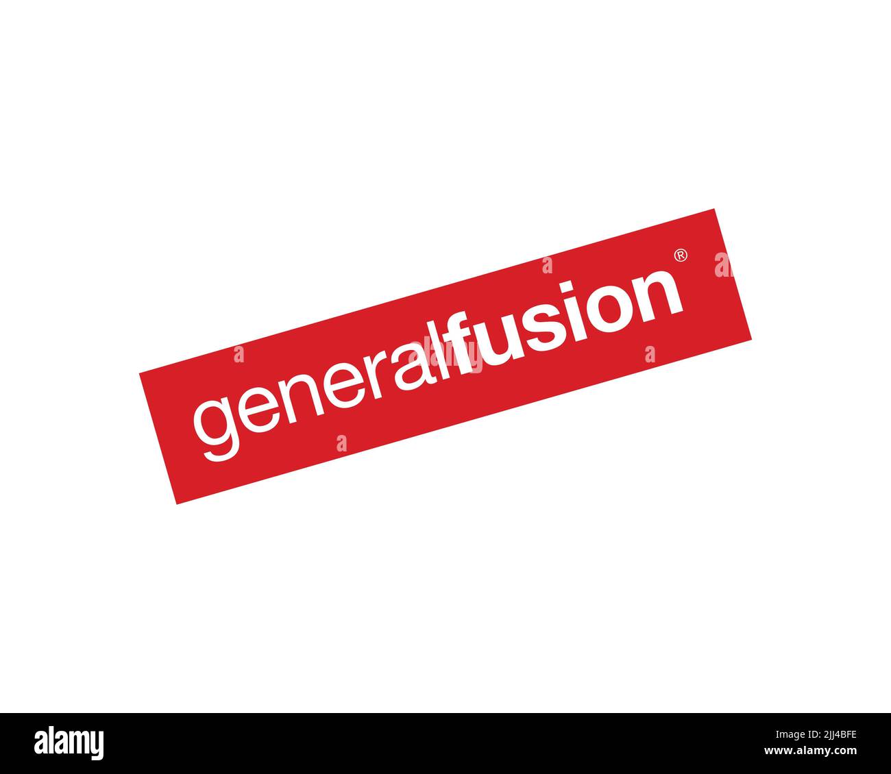 General Fusion, gedrehtes Logo, Weisser Hintergrund Stock Photo - Alamy