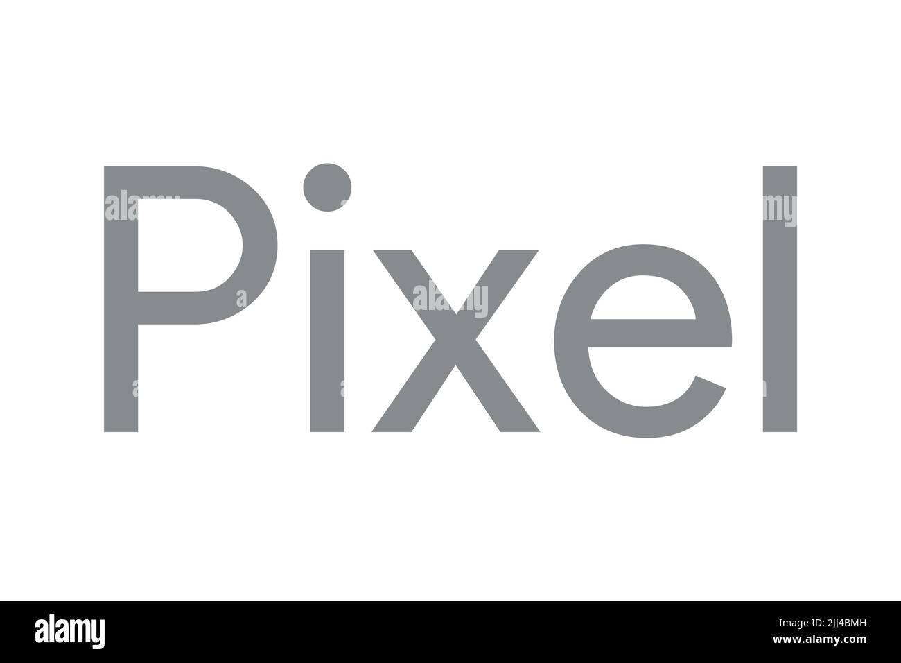 Google Pixel, Logo, White background Stock Photo - Alamy