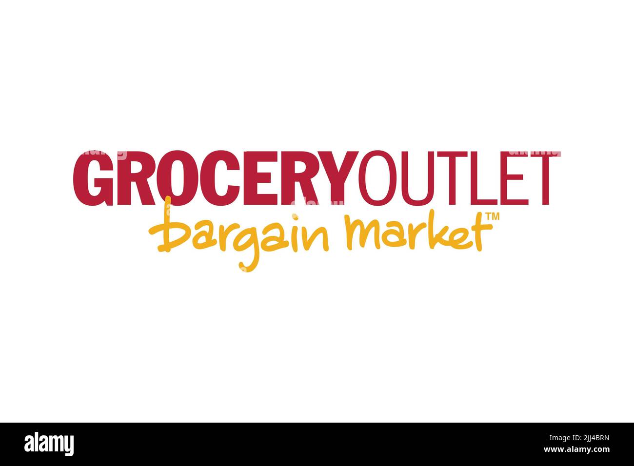 Grocery Outlet, Logo, White Background Stock Photo - Alamy