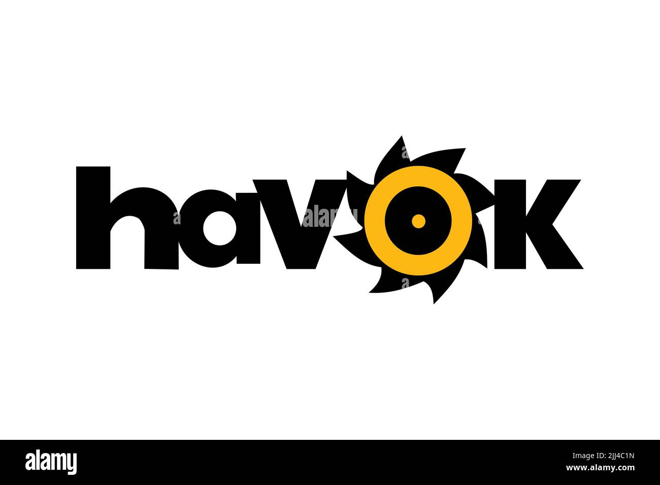 Havok software, Logo, White background Stock Photo - Alamy