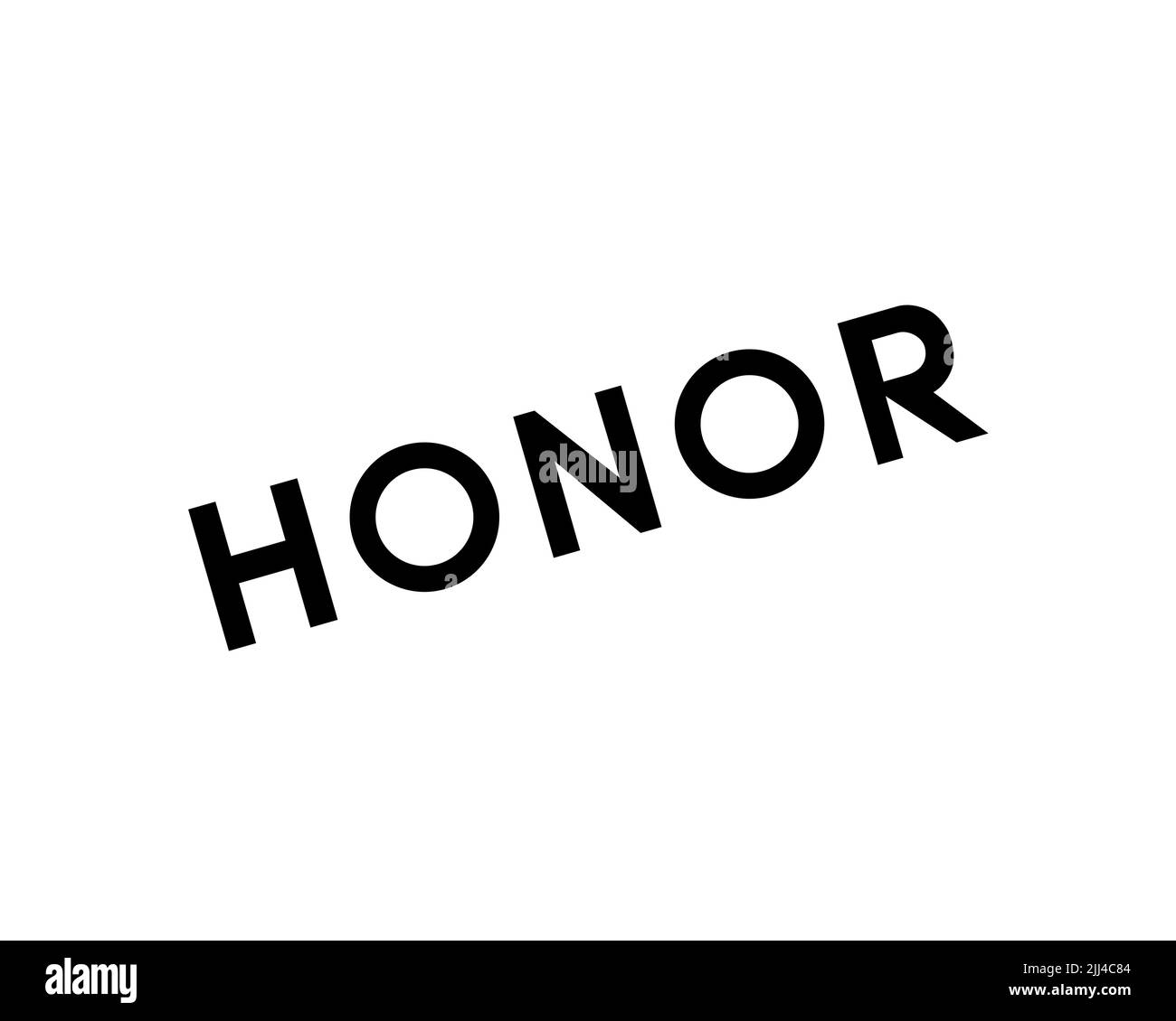 Honor 8x, rotated logo, white background Stock Photo - Alamy