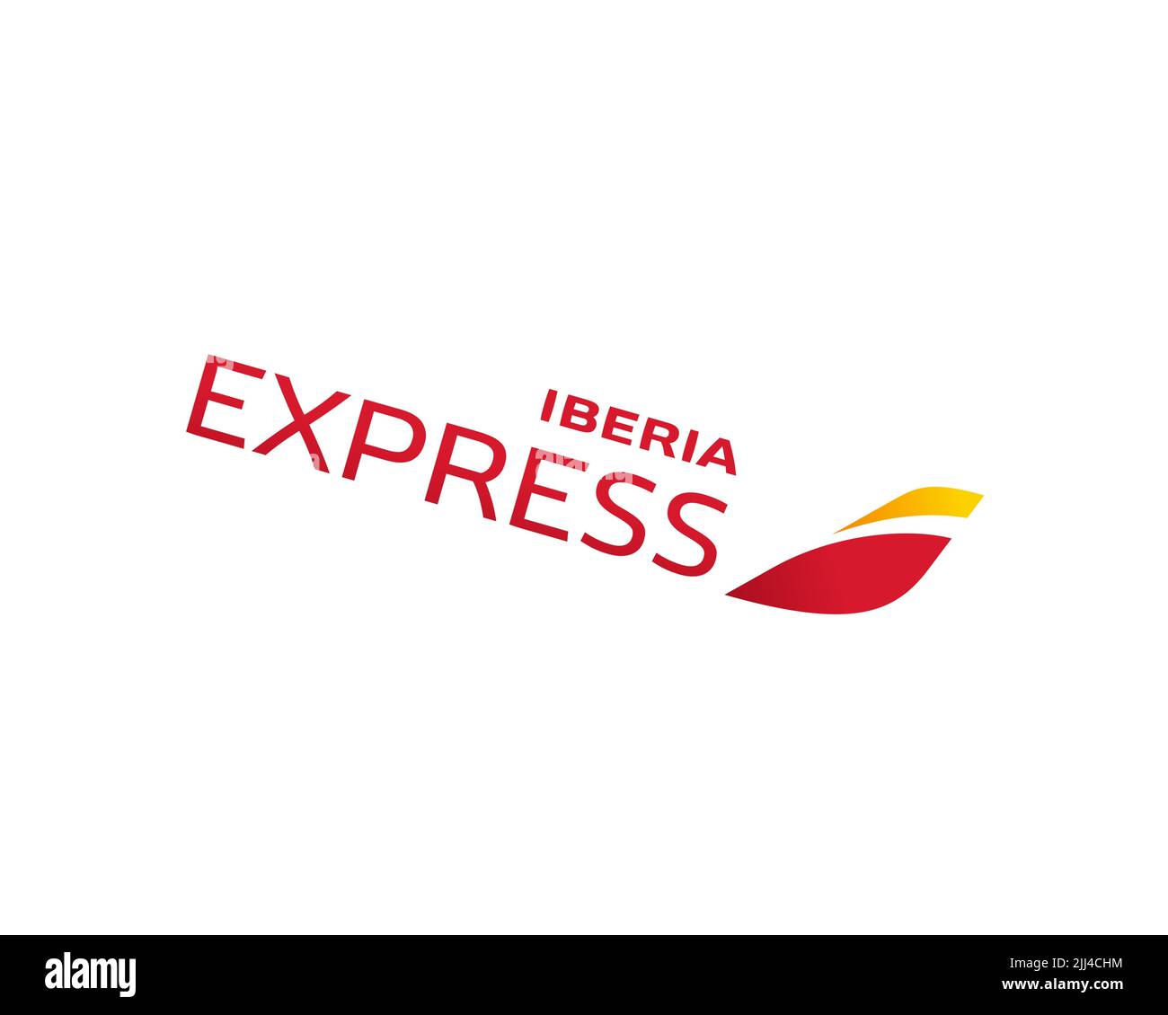 Iberia Express, rotated logo, white background B Stock Photo - Alamy