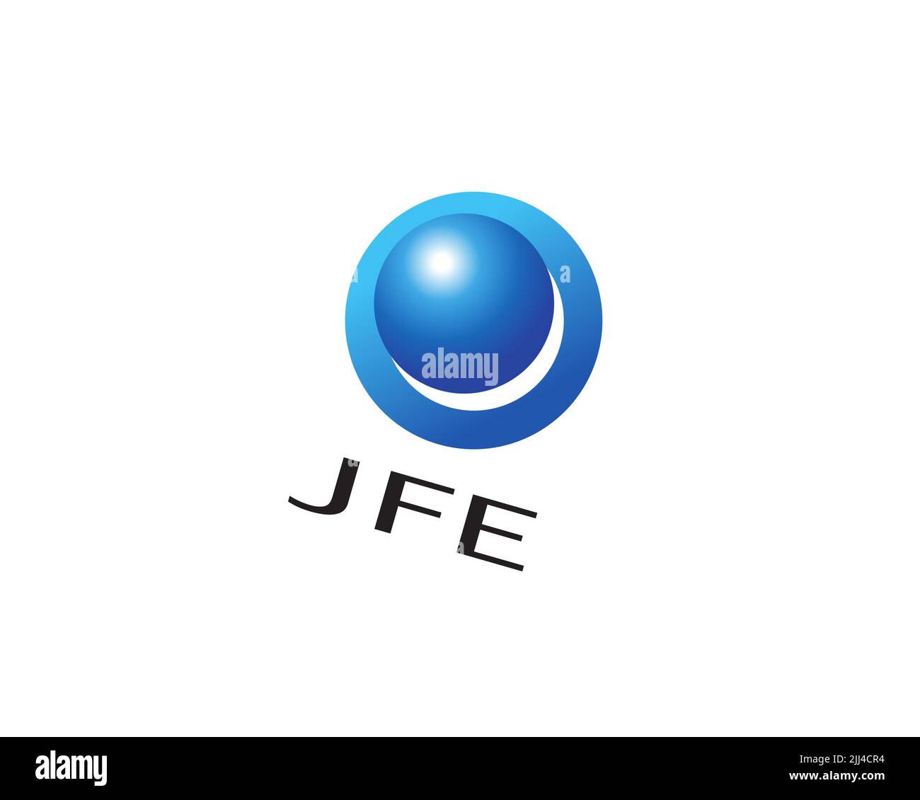 JFE Holdings, rotated logo, white background B Stock Photo - Alamy