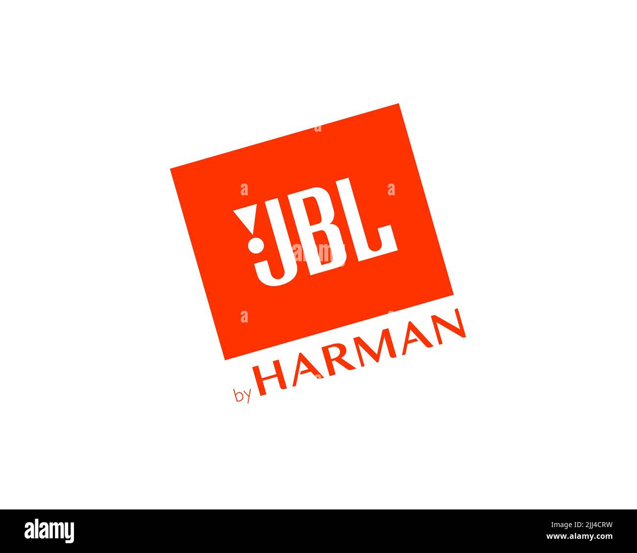 JBL, rotated logo, white background Stock Photo - Alamy