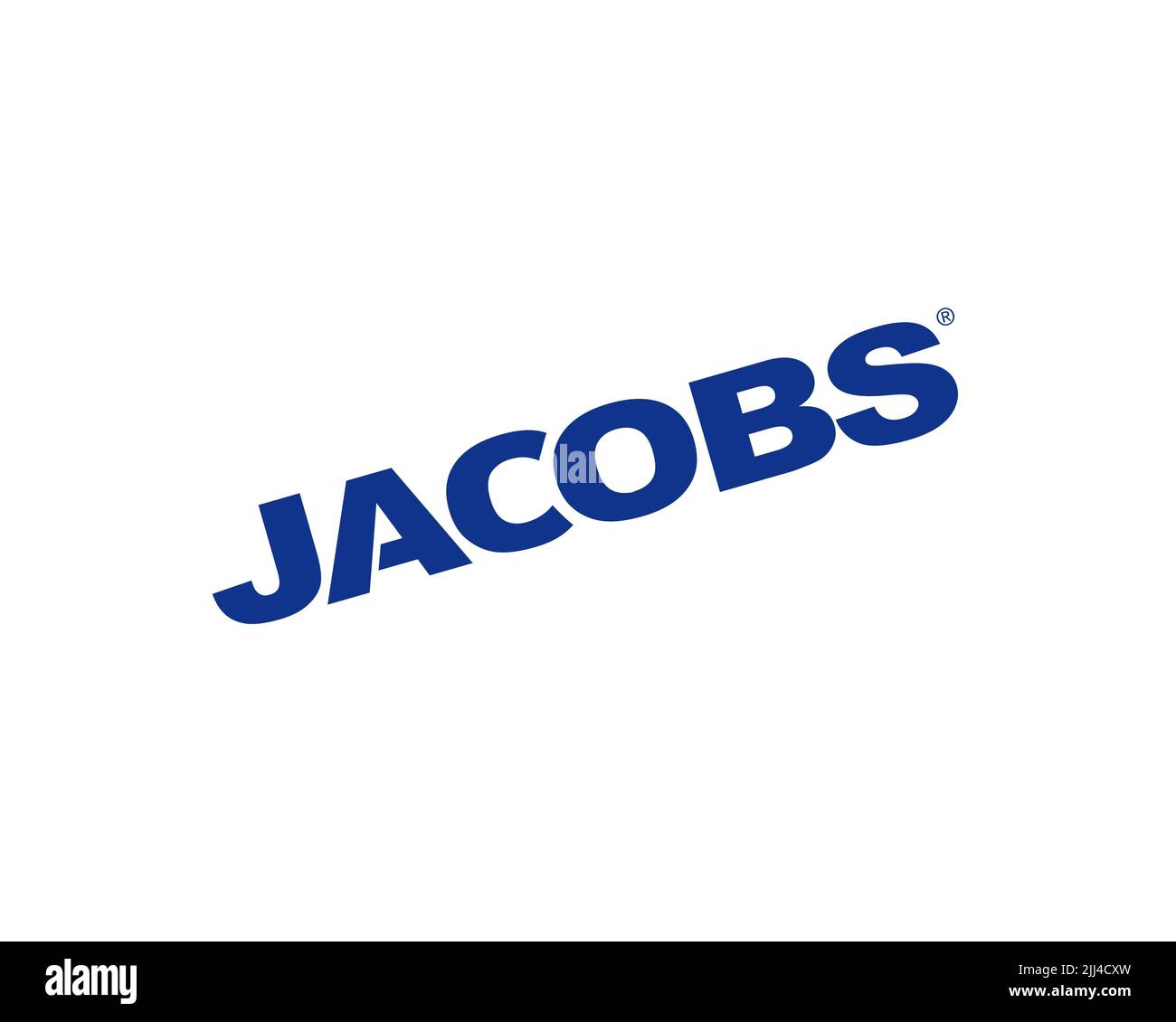 Jacobs Engineering Group, rotated logo, white background Stock Photo ...