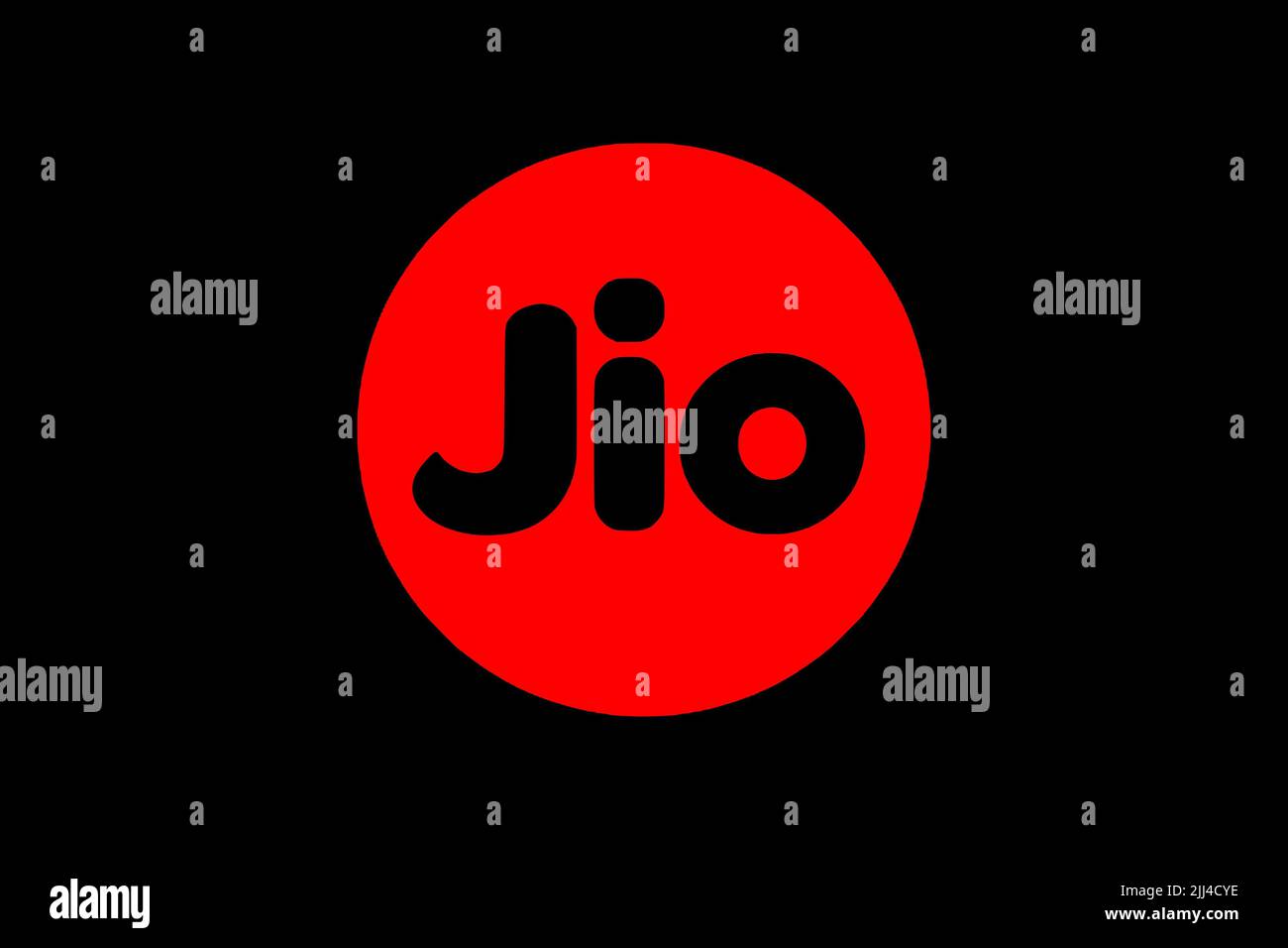Jio, Logo, Black background Stock Photo - Alamy
