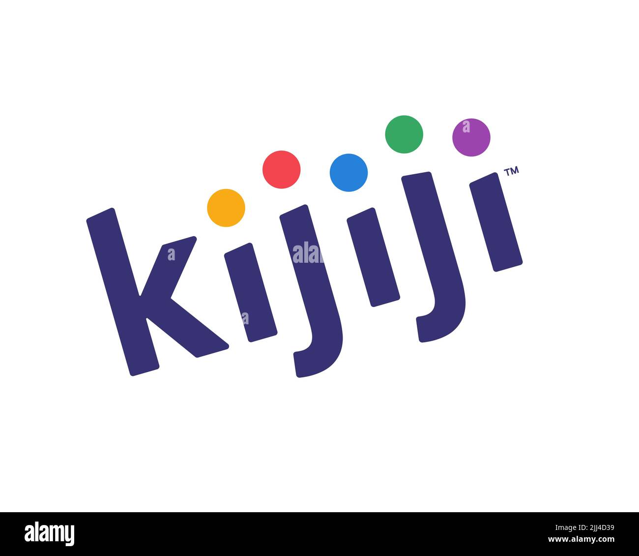 Kijiji, rotated logo, white background Stock Photo - Alamy