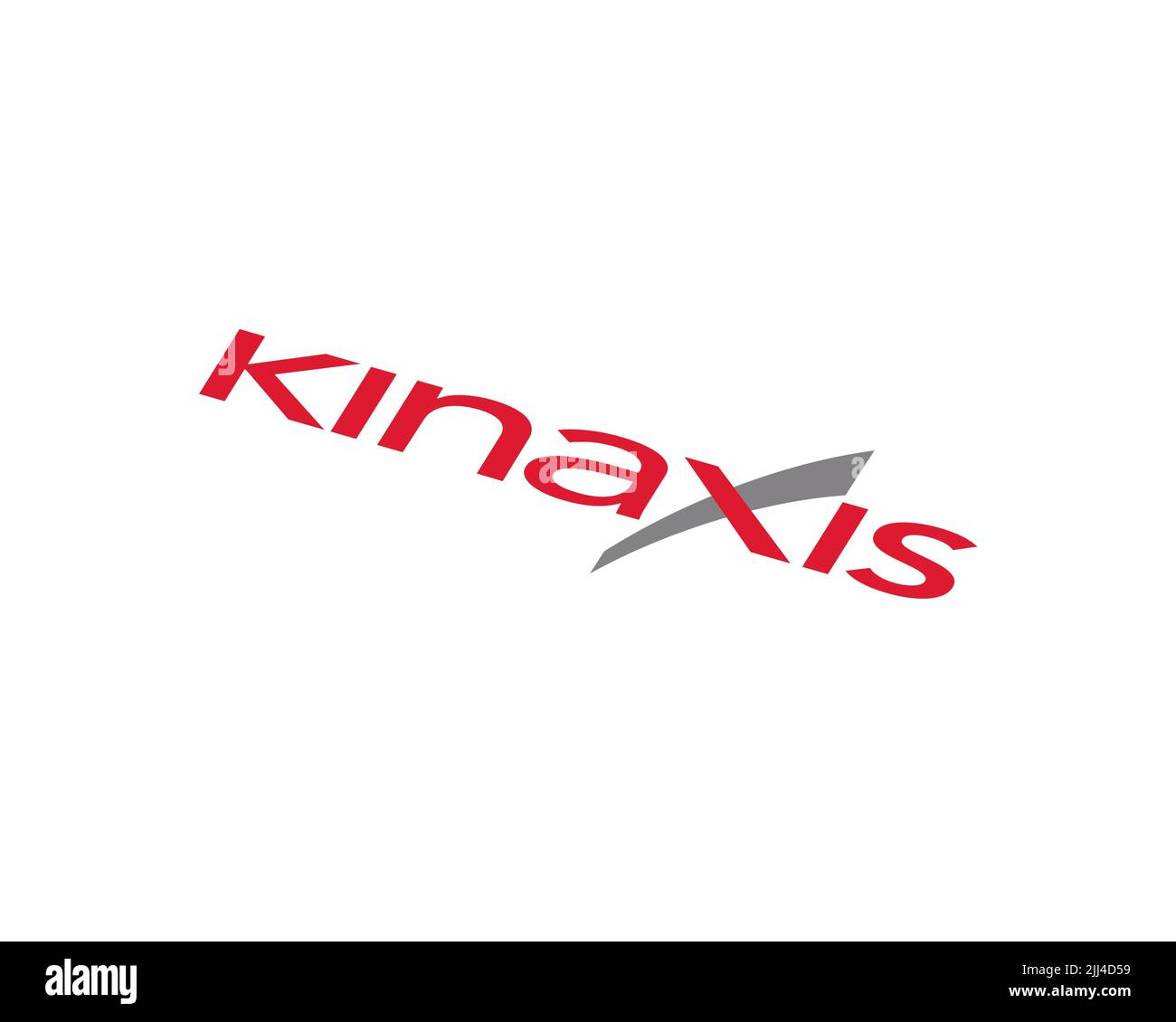Kinaxis, rotated logo, white background B Stock Photo - Alamy