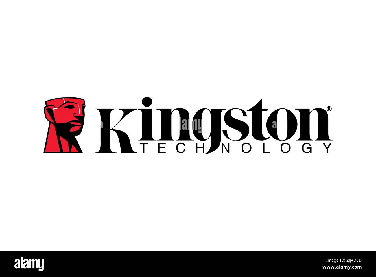 Kingston Technology, Logo, White background Stock Photo - Alamy