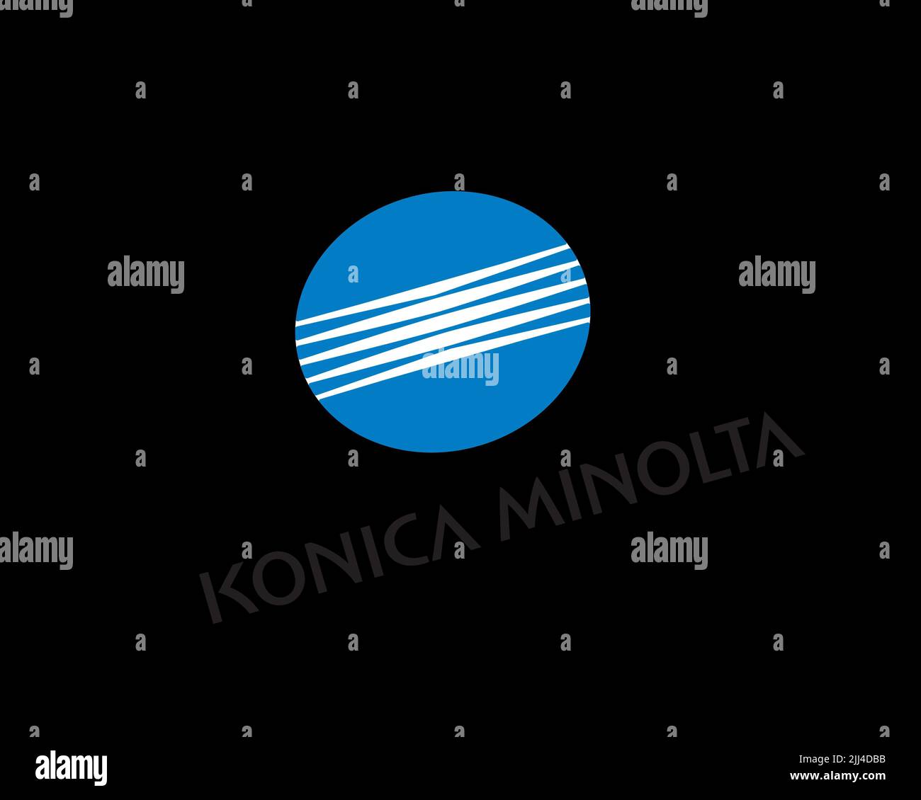 Konica Minolta, rotated logo, black background Stock Photo - Alamy Konica Minolta, rotated logo, black background Stock Photo - Alamy