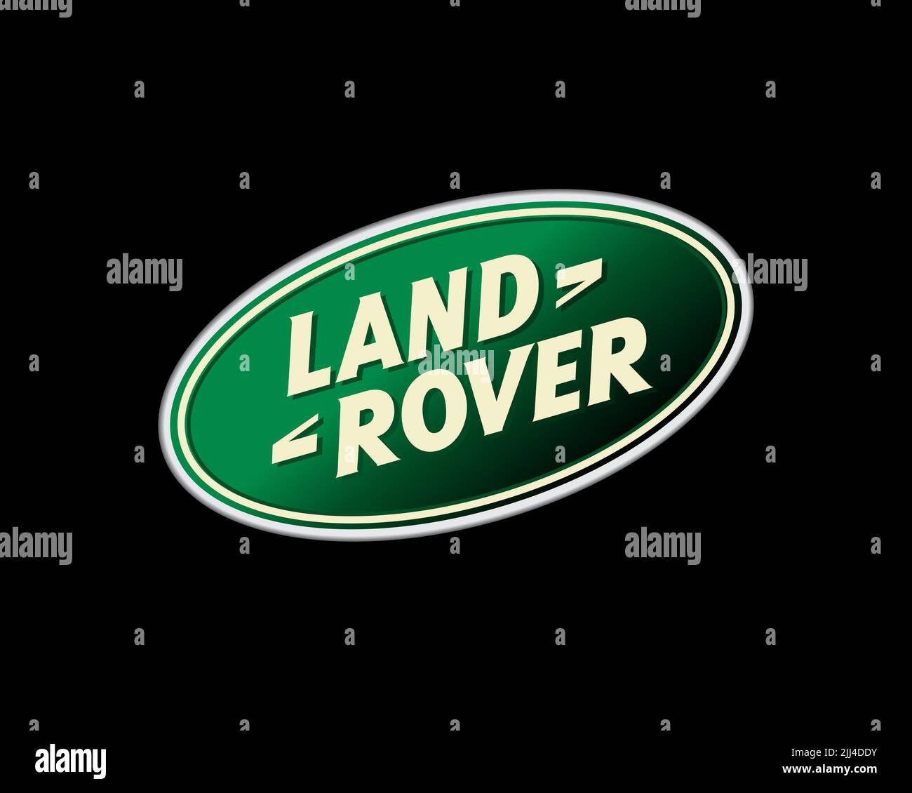 Land Rover Logo Black Background