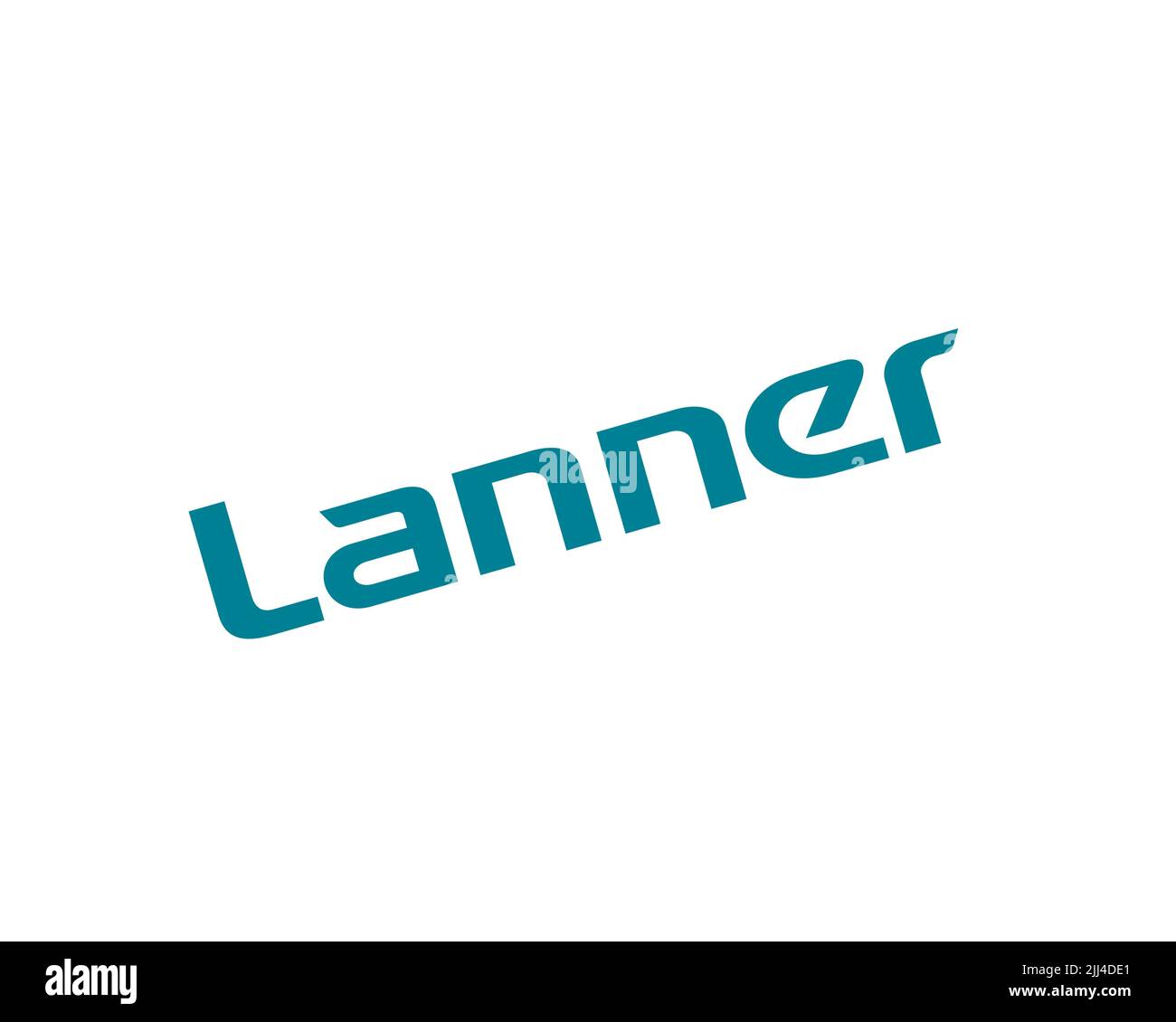 Lanner Inc. rotated logo, white background Stock Photo - Alamy