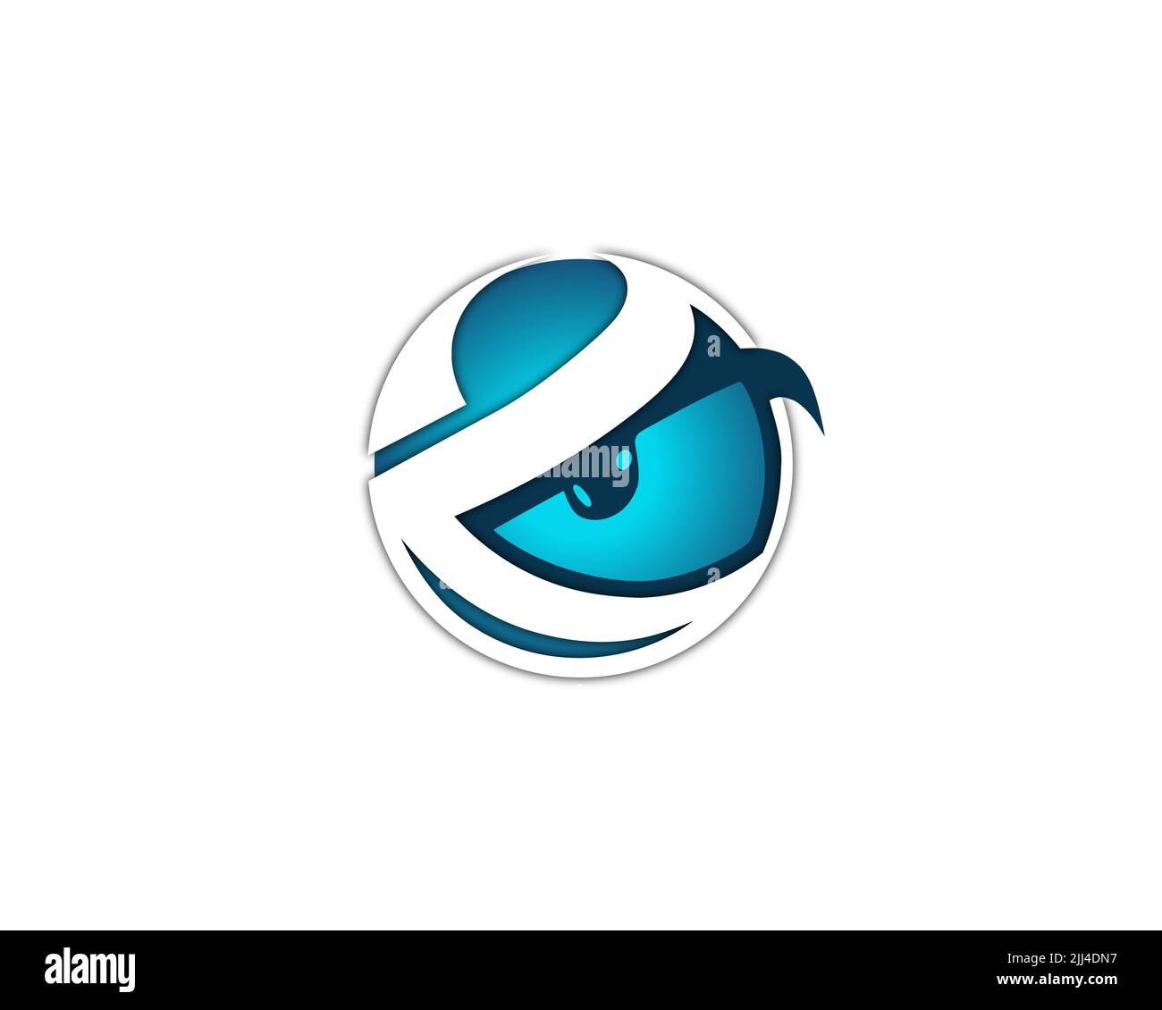 Luminosity Gaming, Rotated Logo, White Background B Stock Photo - Alamy
