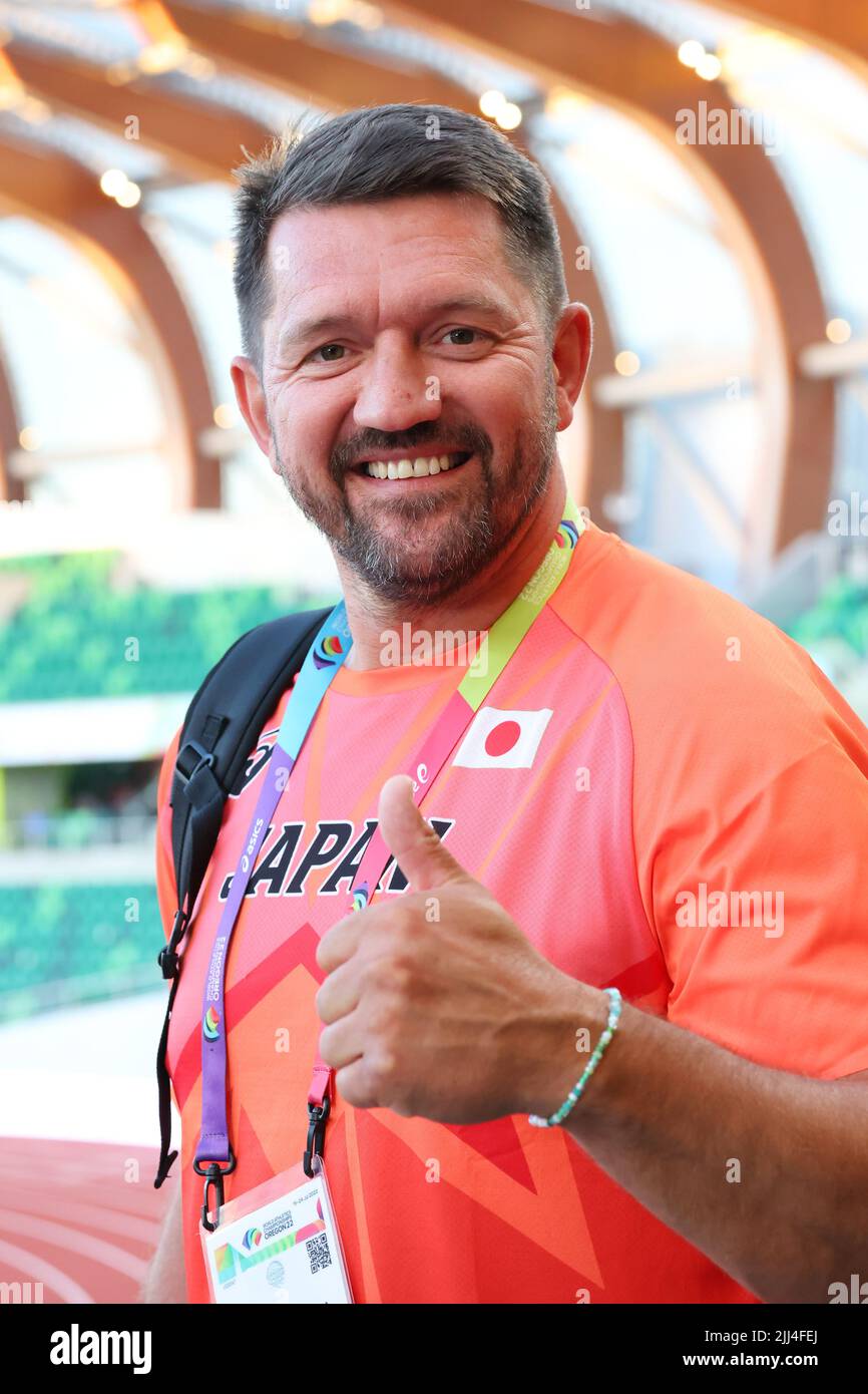 Hayward Field, Eugene, Oregon, USA. 22nd July, 2022. David Sekerak ...