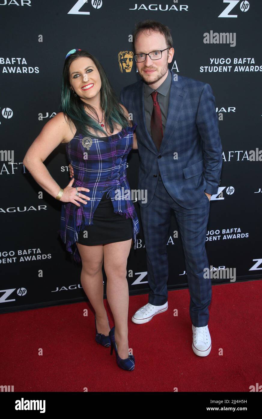 Los Angeles, California, USA. 22nd July, 2022. Fiona McNeill, Daniel ...