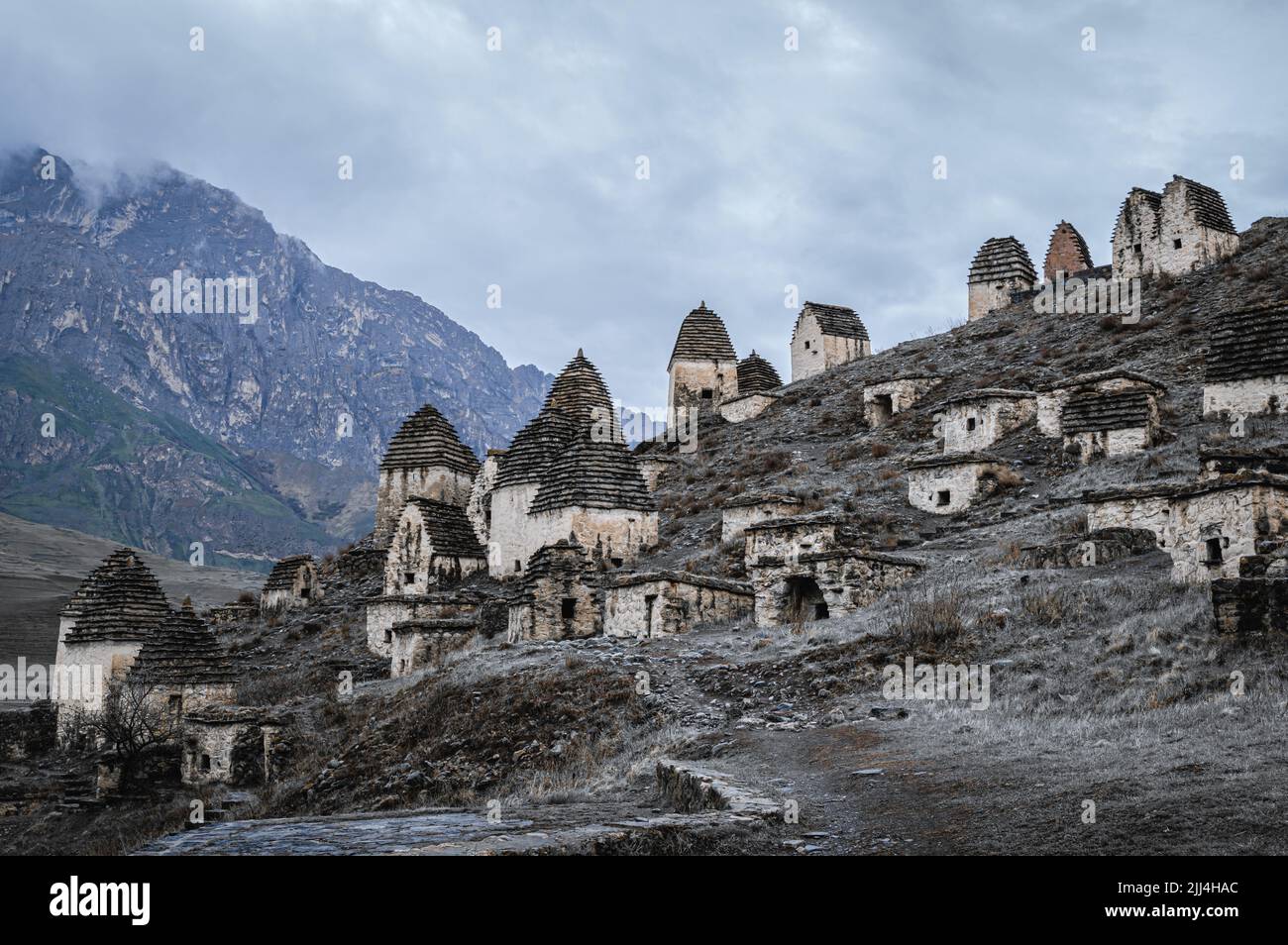 Dargavs village hi-res stock photography and images - Alamy