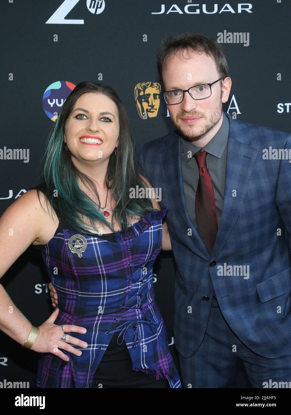 Los Angeles, California, USA. 22nd July, 2022. Fiona McNeill, Daniel ...