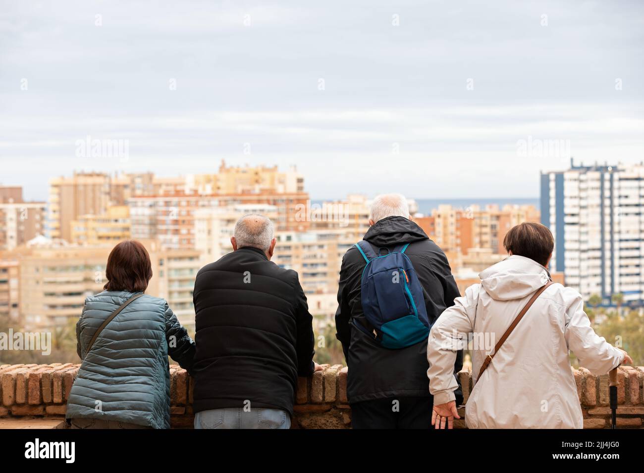 Picture of elderly resting outdoor Stock Photo - Alamy