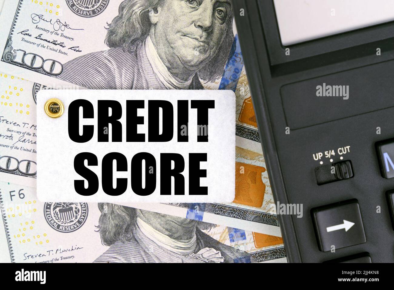 Credit score text concept hi-res stock photography and images - Alamy