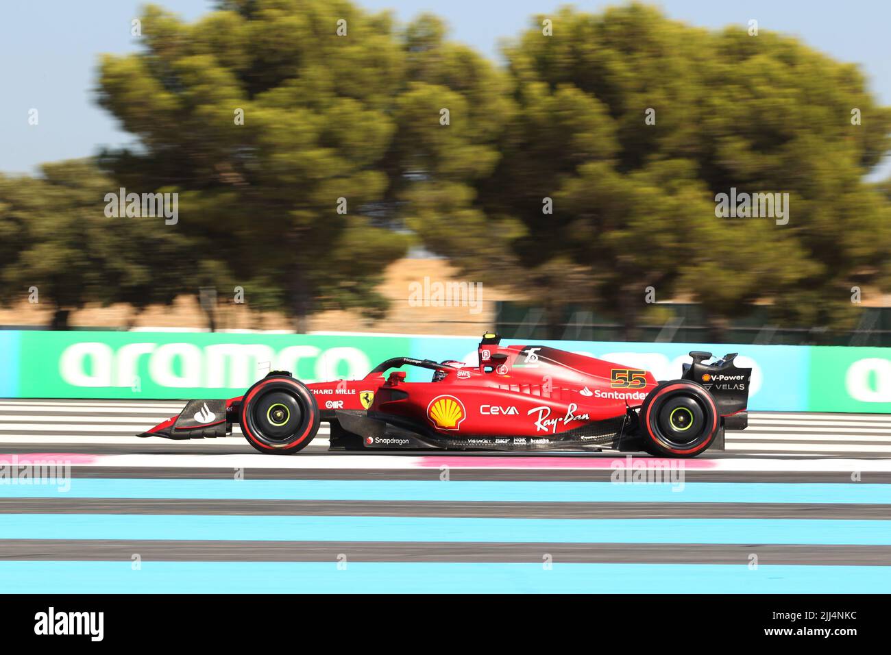 jul 22 2022 Le Castellet, France - F1 2022 France GP - free practice 2 ...
