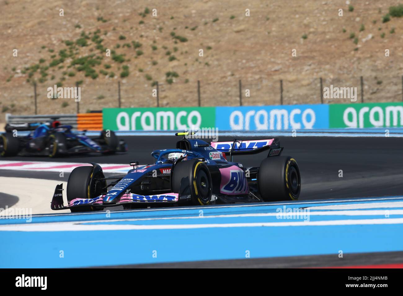 jul 22 2022 Le Castellet, France - F1 2022 France GP - free practice 2 ...