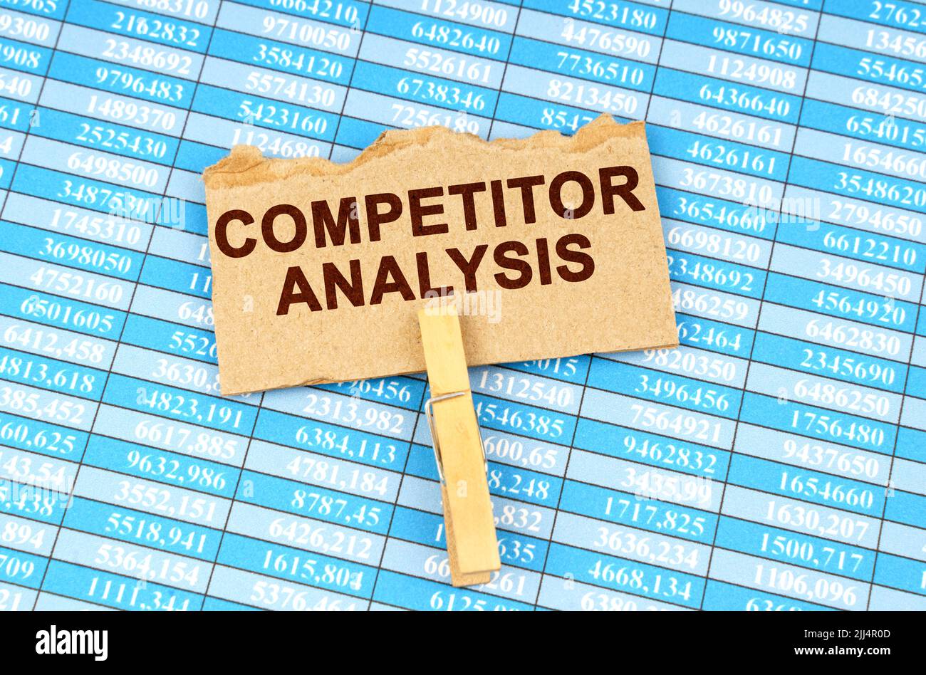 Business and finance concept. There is cardboard on the financial ...