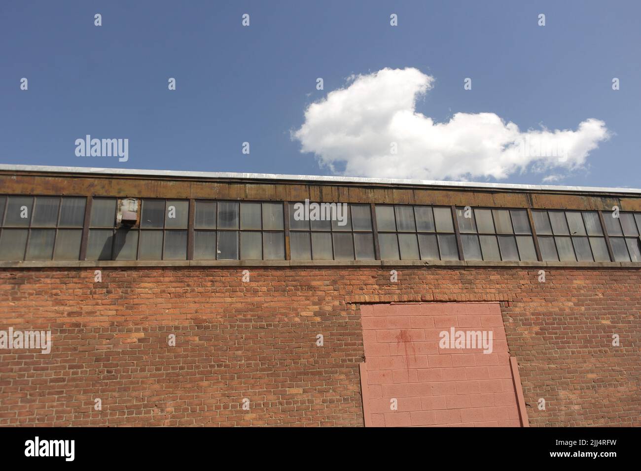 A Brick Building in Detroit, Michigan Stock Photo - Alamy